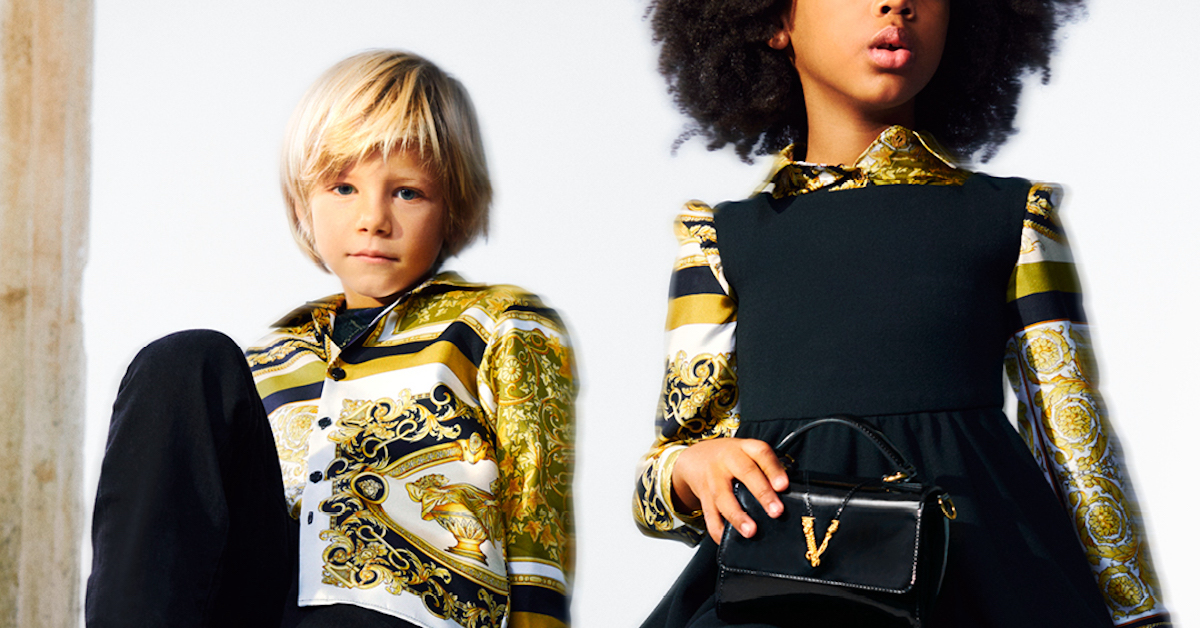 Versace Kids SS21: Insta-Worthy